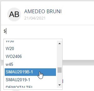 Special Characters: users notifications, product list